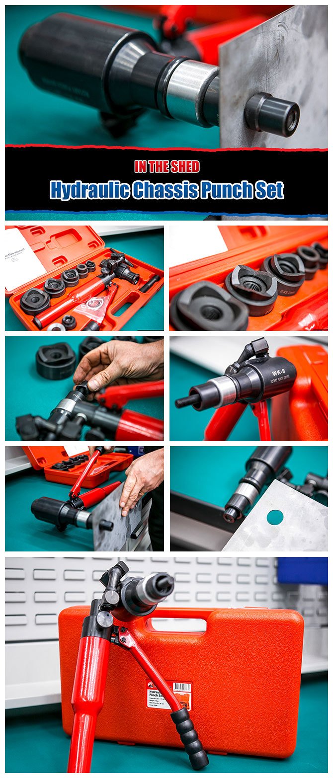 CHP-60 Hydraulic Chassis Punch Set | Hare & Forbes Machineryhouse