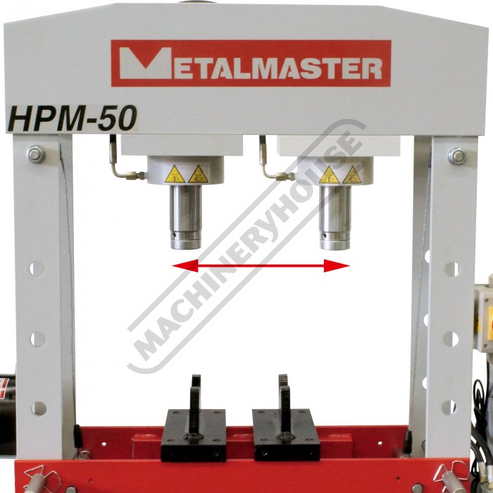 QLD Schools / TAFE HPM 50 Industrial Motorised Hydraulic Press 50 Tonne ...