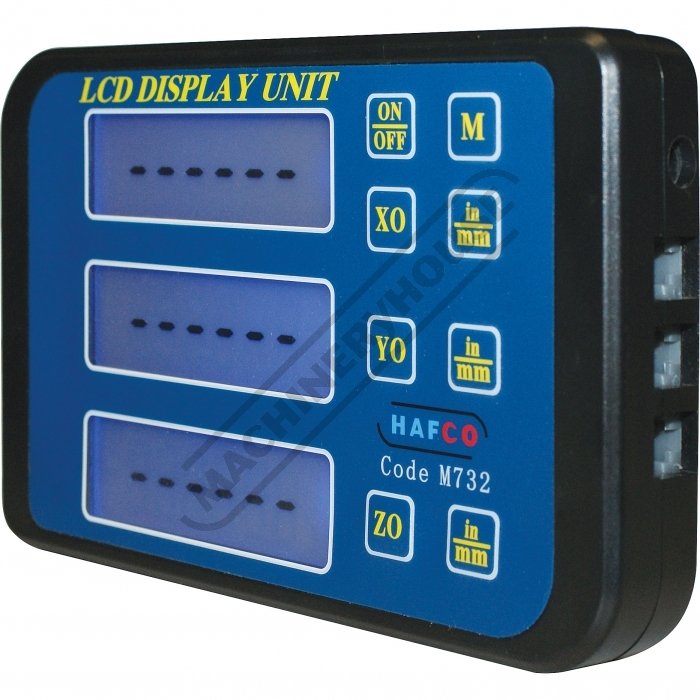 M732 3 Axis Digital Display Unit - Hare & Forbes Machineryhouse