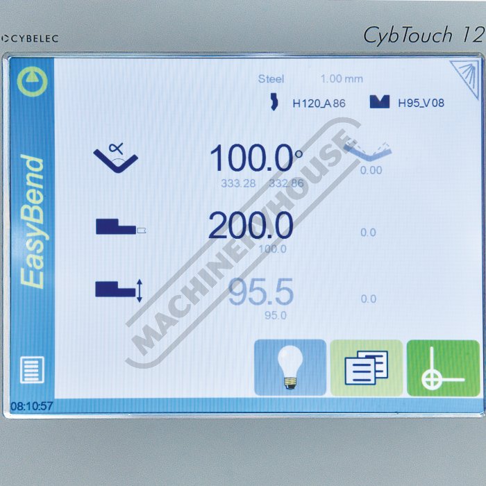 SPB40125 CNC Pressbrake CYBELEC Touch Draw 5 Axis - Hare & Forbes ...