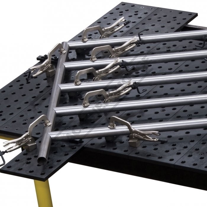 TMD626125F 2550 x 1250mm BuildPro Max Modular Welding Table Standard ...