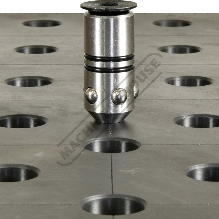 WT28CP50 Countersink Ball Lock Pin 28 x 50mm - Hare & Forbes Machineryhouse