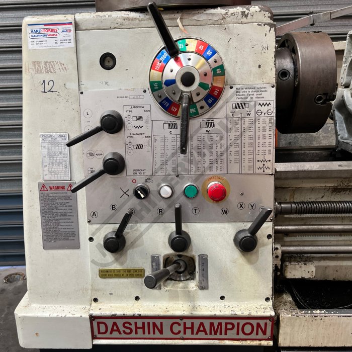 DASHIN CHAMPION 750 Centre Lathe - Hare & Forbes Machineryhouse