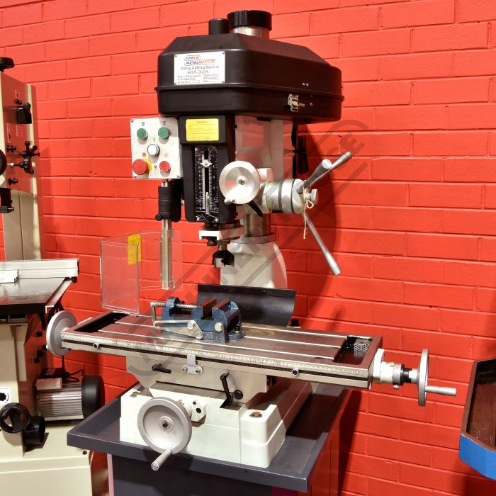 HM32A Mill Drill Belt Drive - Hare & Forbes Machineryhouse