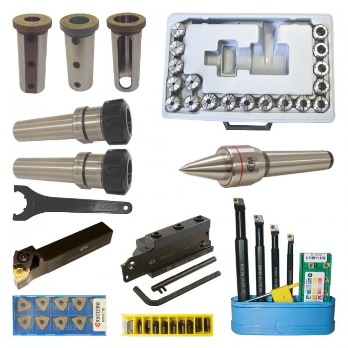 L771T L40 CNC Lathe Starter Tooling Package Deal - Hare & Forbes ...
