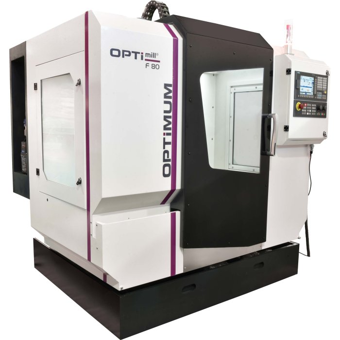 F80TC OPTiMill Optimum CNC Machining Center - Hare & Forbes Machineryhouse