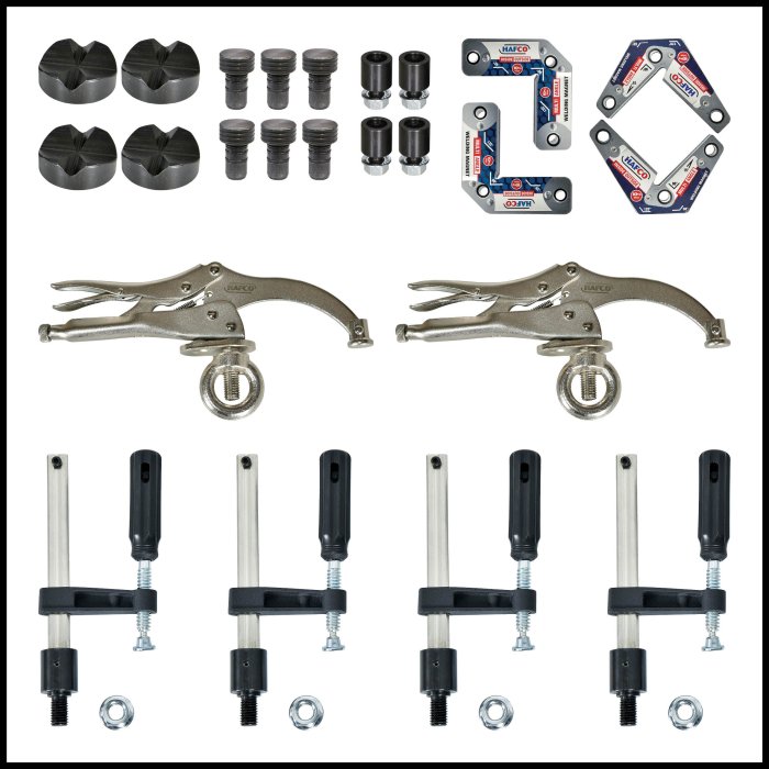 SRK24 24pc Starter Welding Table Clamp Kit - Hare & Forbes Machineryhouse