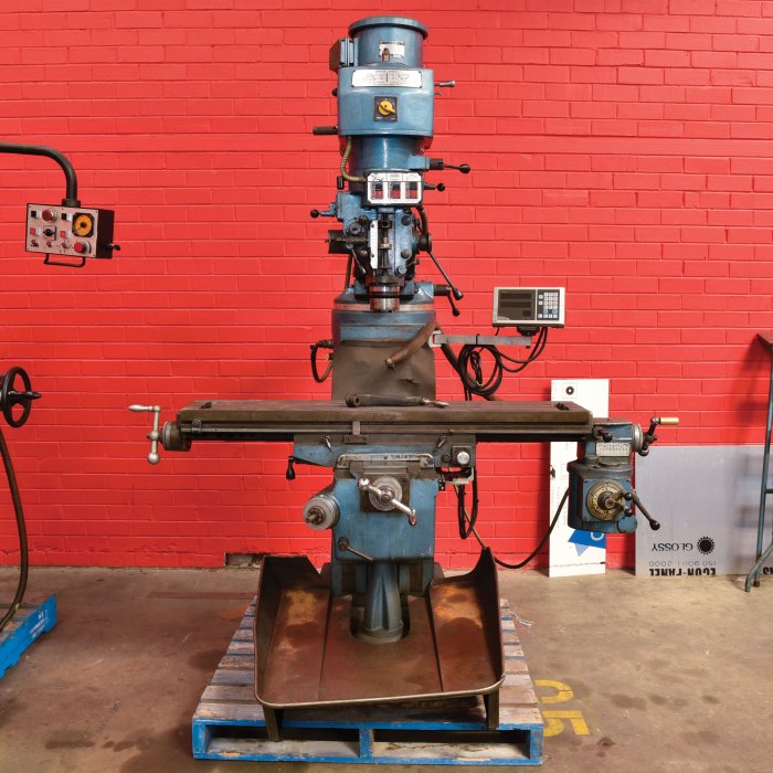 XMM109 Pacfic FT 2 Turret Milling Machine - Hare & Forbes Machineryhouse